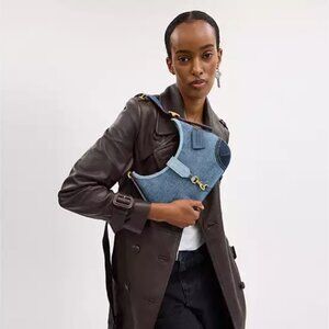 Coach | Bags | Coach Hamptons Hobo Bag With Repurposed Denim | Poshmark